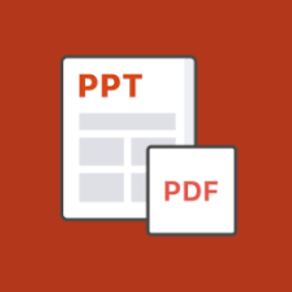 Converting PPT To PDF High Resolution